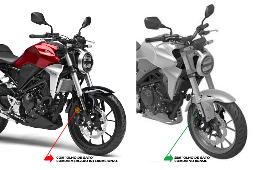 Nova CB 300R 2018 é registrada no Brasil | Motorede